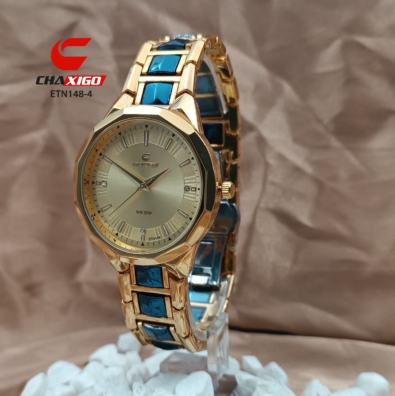 Reloj Chaxigo Metalico Hombre Etn148G - Dideco